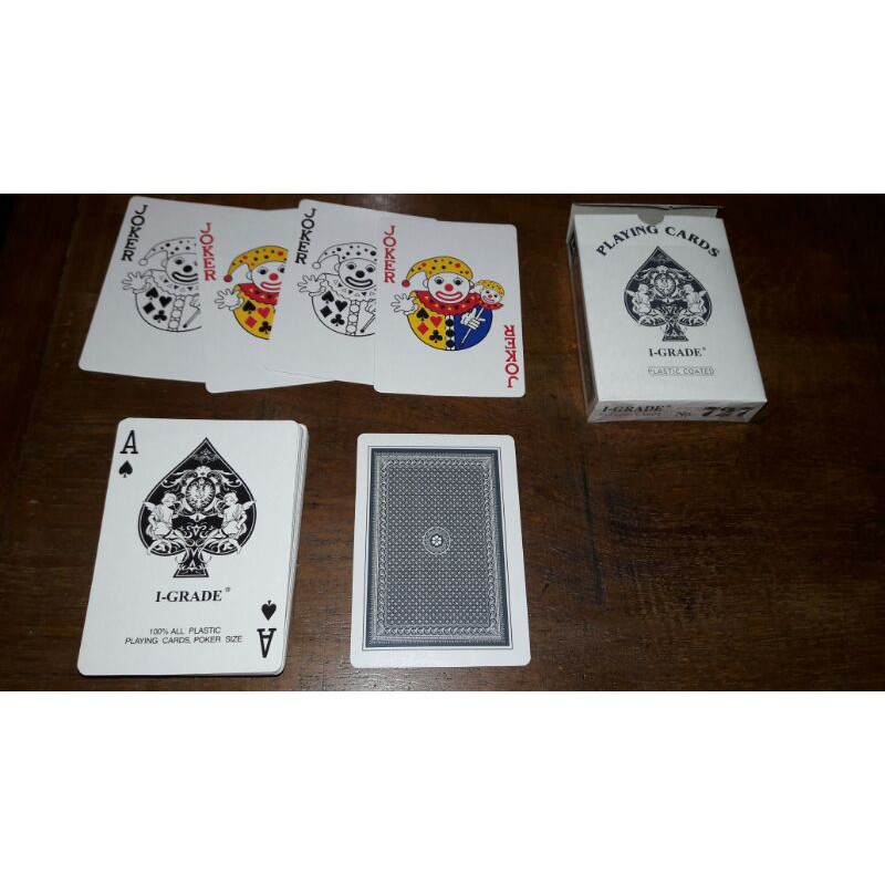 Jual Kartu remi Playing Cards Card I-GRADE 727 murah | Shopee Indonesia