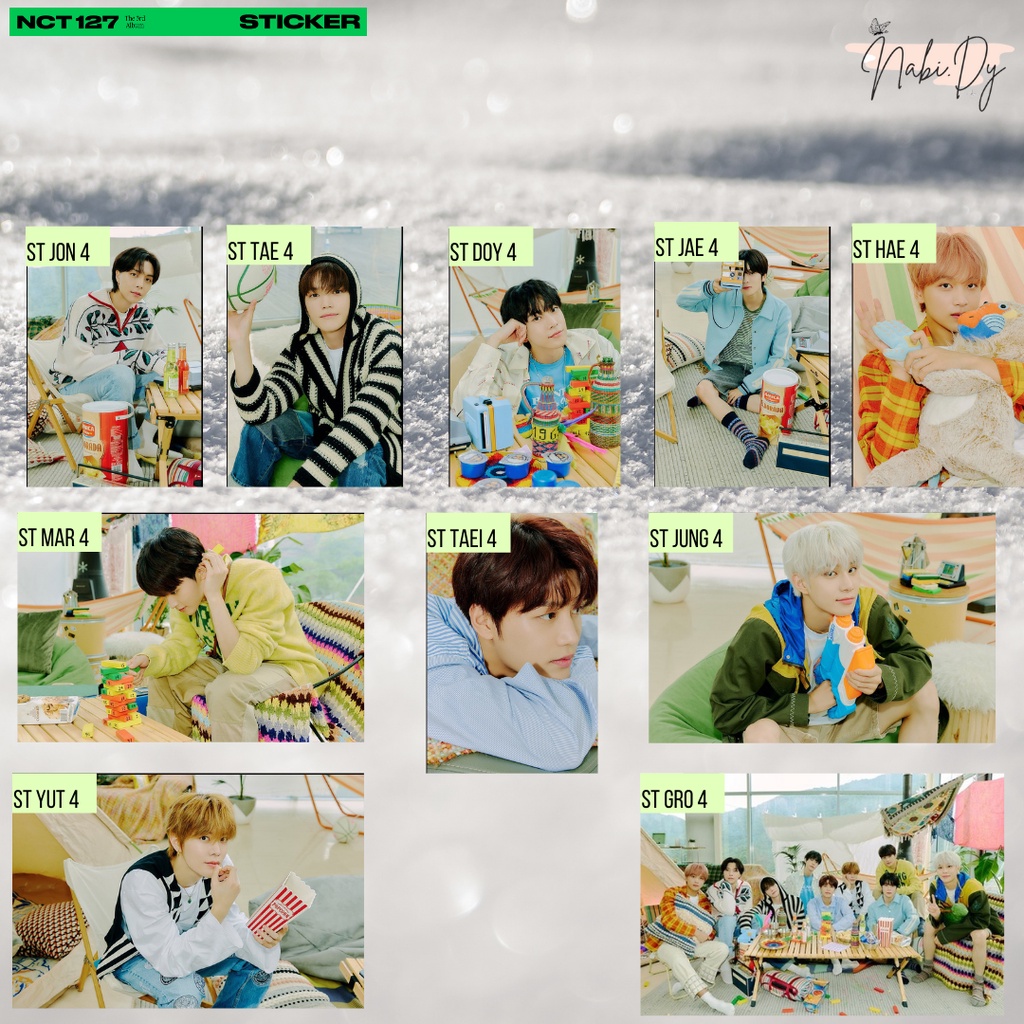 Jual Poster NCT 127 Sticker Album Poster Kpop Custom | Shopee Indonesia