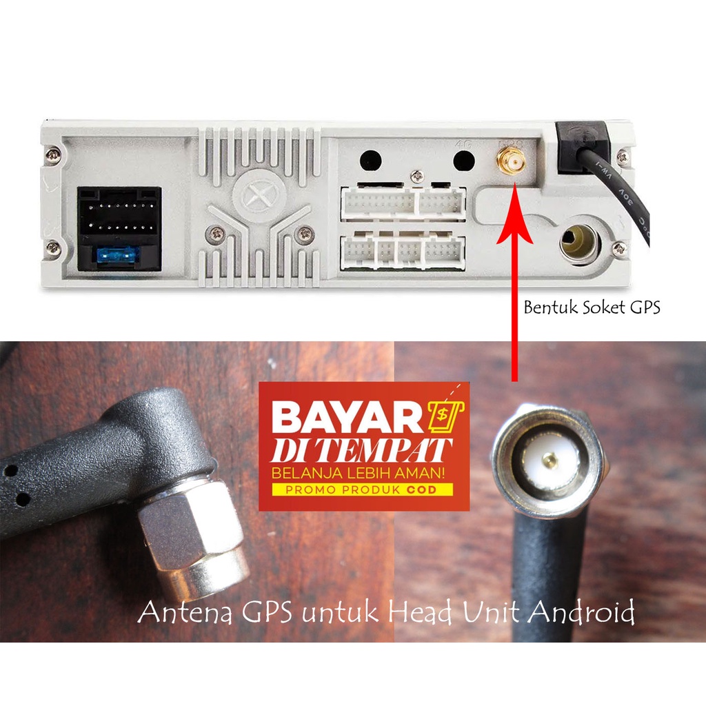Jual Antena GPS untuk Head Unit Mobil/ Tape Mobil Android | Shopee ...