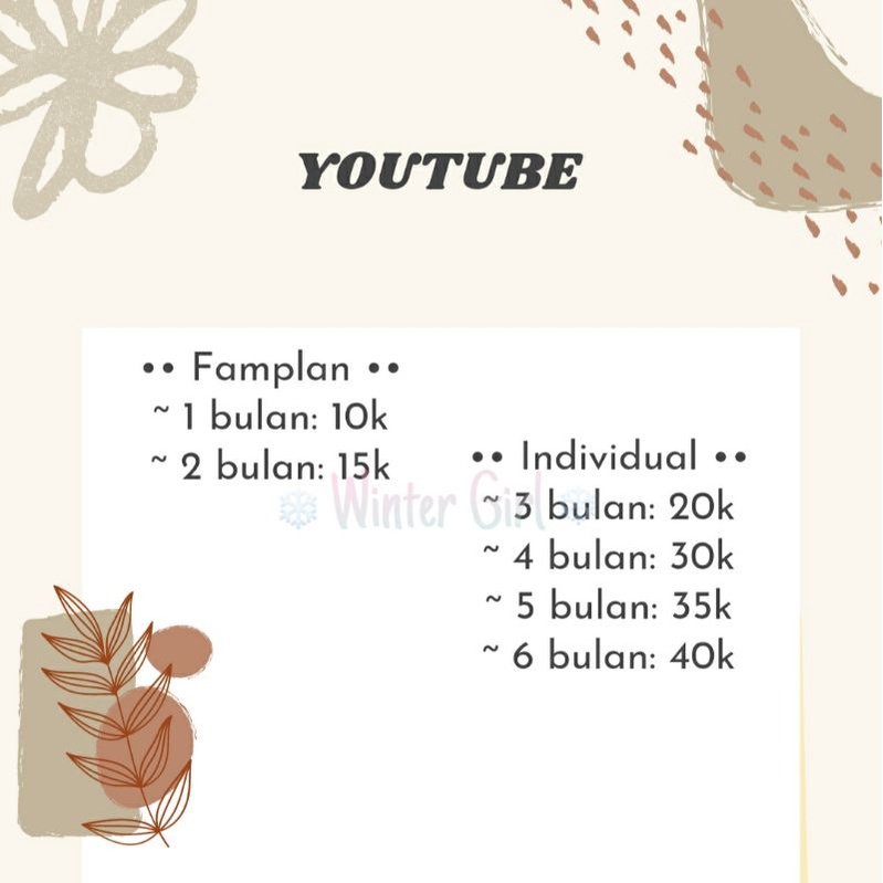 Jual Akun Premium Youtube | Shopee Indonesia
