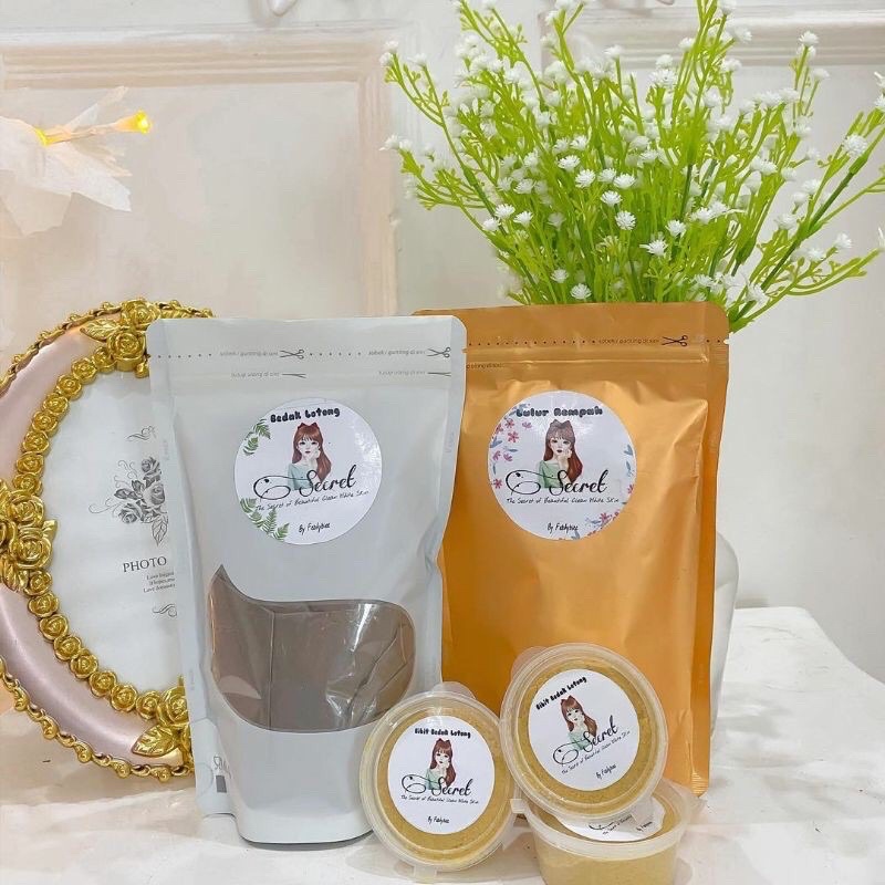 Jual (DISTRIBUTOR)Paket Whitening Dark Spot Bubuk Secret by Febhybiee ...
