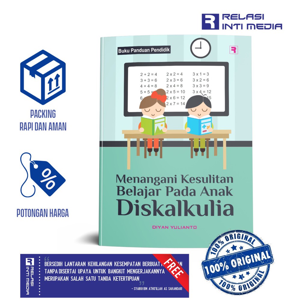 Jual Buku MENANGANI KESULITAN BELAJAR PADA ANAK DISKALKULIA - DIyan ...