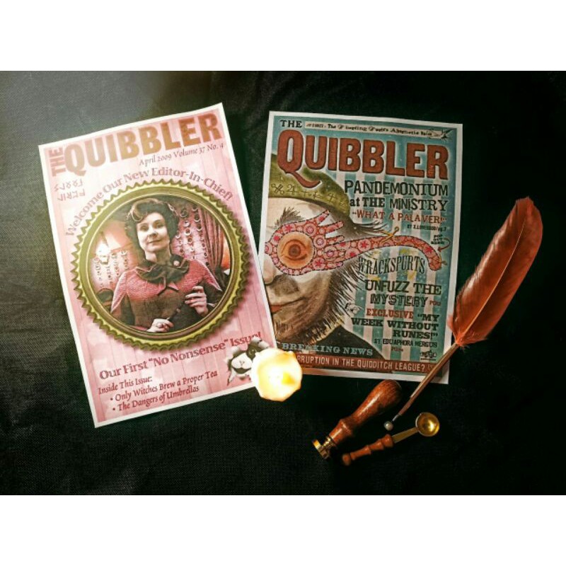 Jual [PAKET] POSTER HARRY POTTER Quibbler magazine edition | Shopee ...