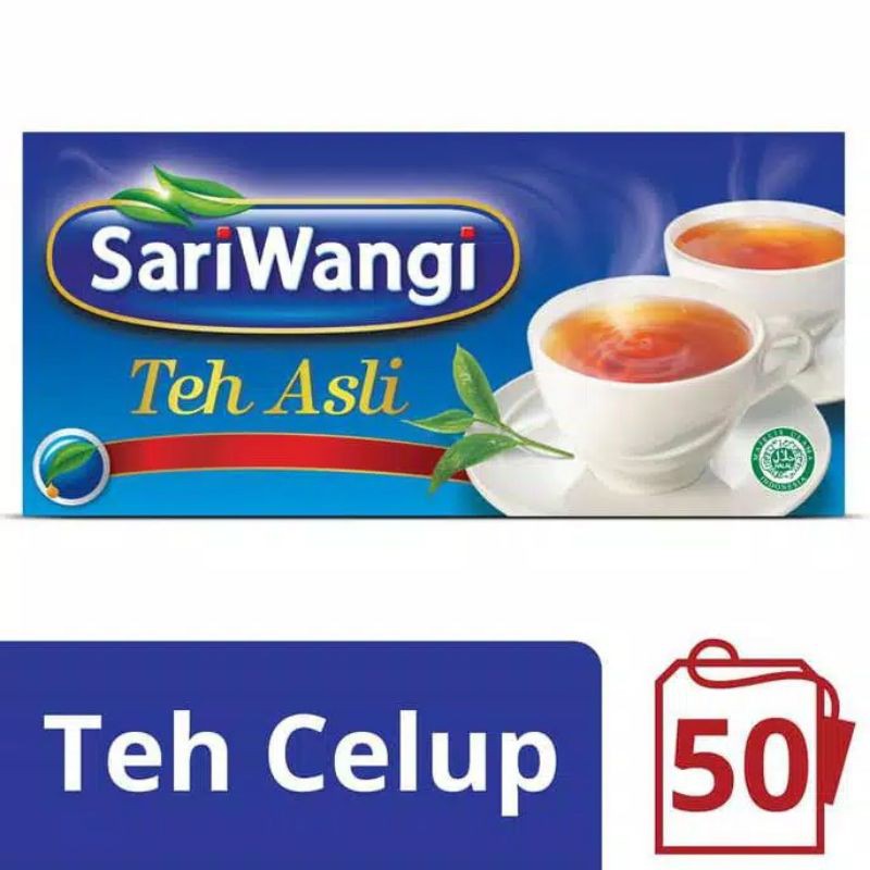 Jual Teh SariWangi kotak isi 50pcs | Shopee Indonesia