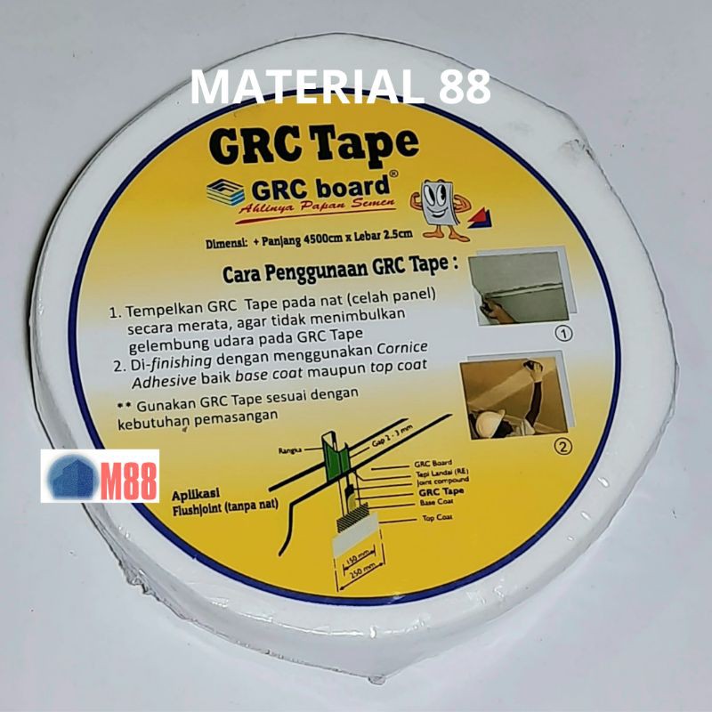 Jual GRC Tape - Kasa Kain Lakban Gypsum Gipsum | Shopee Indonesia