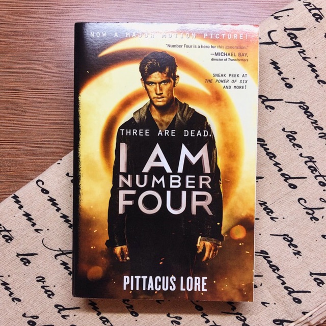 Jual NOVEL "I AM NUMBER FOUR" KARYA PITTACUS LORE (bahasa inggris ...