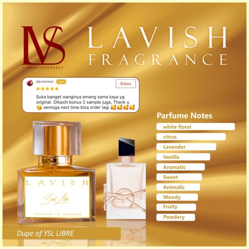 Jual Libre dupe parfume by Lavish Fragrance | Shopee Indonesia