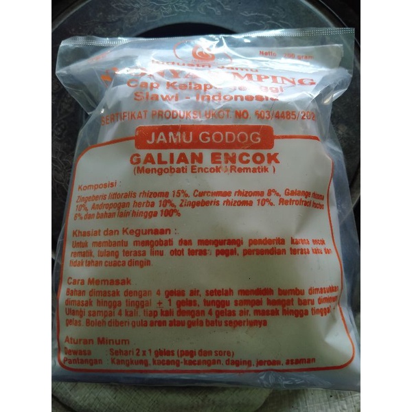 Jual Jamu Godog Rematik ( Galian Encok ) | Shopee Indonesia