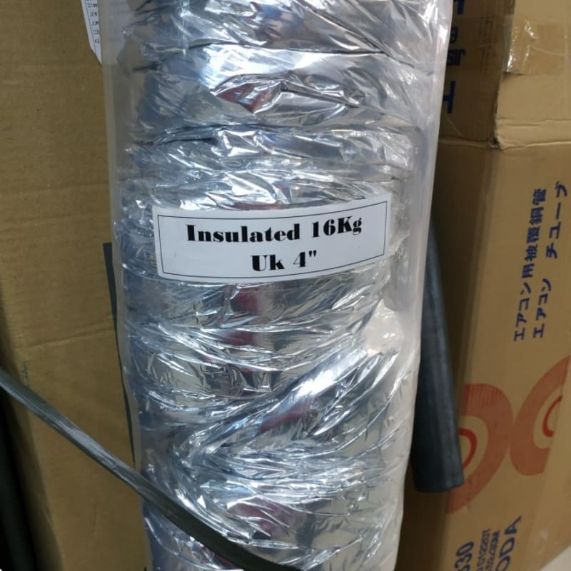 Jual FLEXIBLE DUCT ISOLASI 4IN 4" 10CM DUCTING AC GLASWOOLL 10METER ...