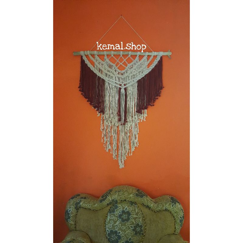 Jual Macrame Wall Hanging 1 Meter | Shopee Indonesia
