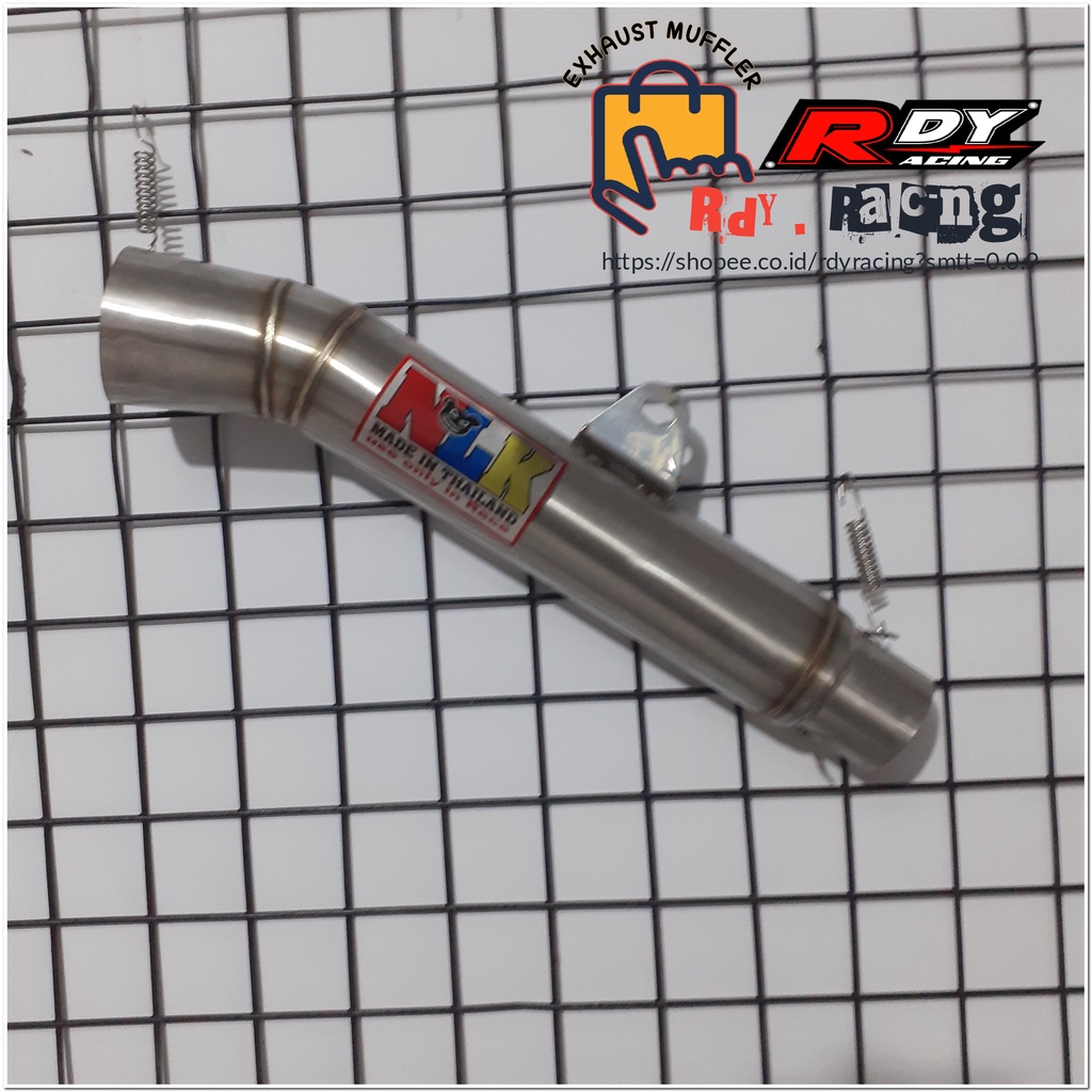 Jual NLK open ekzos Pipe Street inlet 50mm / Tube only / universal ...