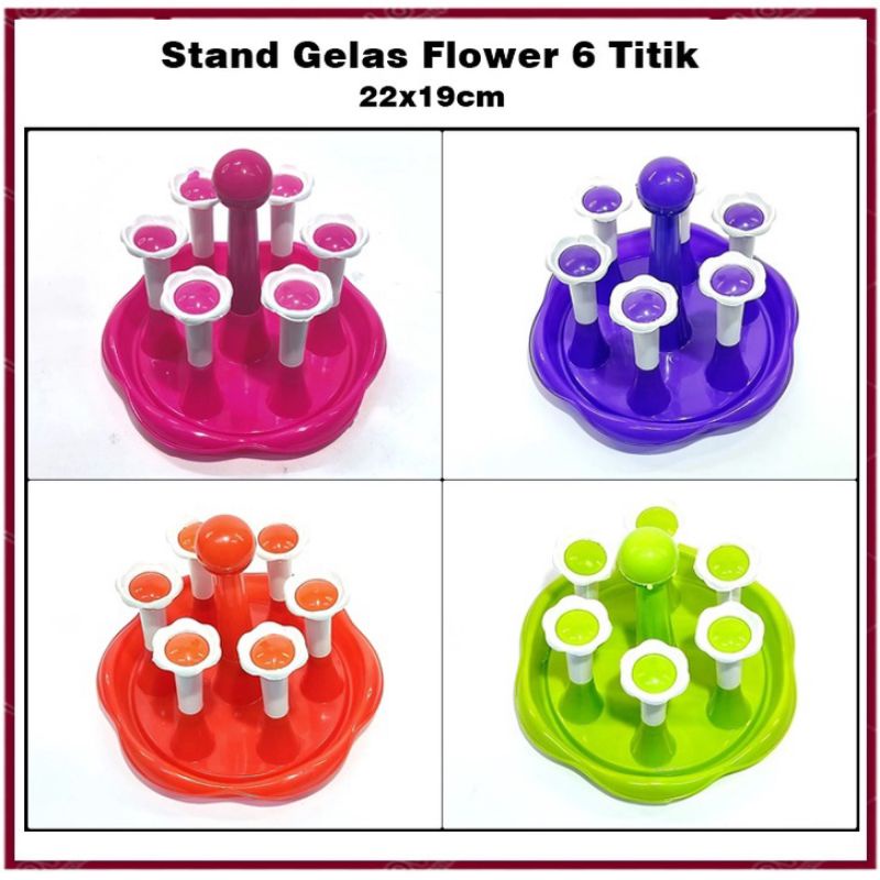 Jual STAND/TEMPAT GELAS 6 Titik | Shopee Indonesia