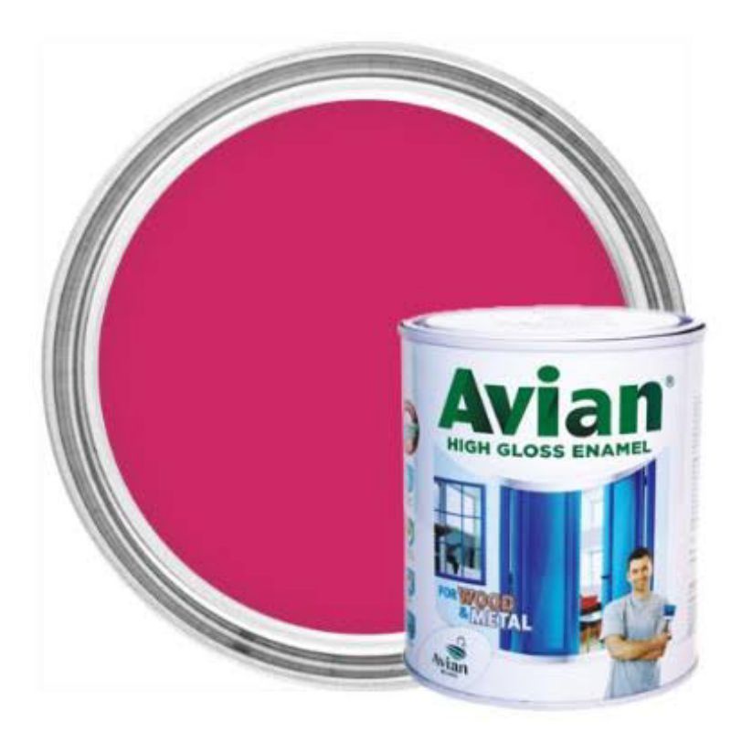 Jual Avian Cat Kayu dan Besi High Gloss Enamel Cat Pink 198 Cat Lemari ...