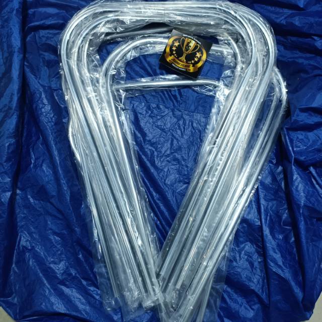 Jual Lis Bodi Sayap Depan Vespa 2 Tak Universal Chrome Import + Paking ...