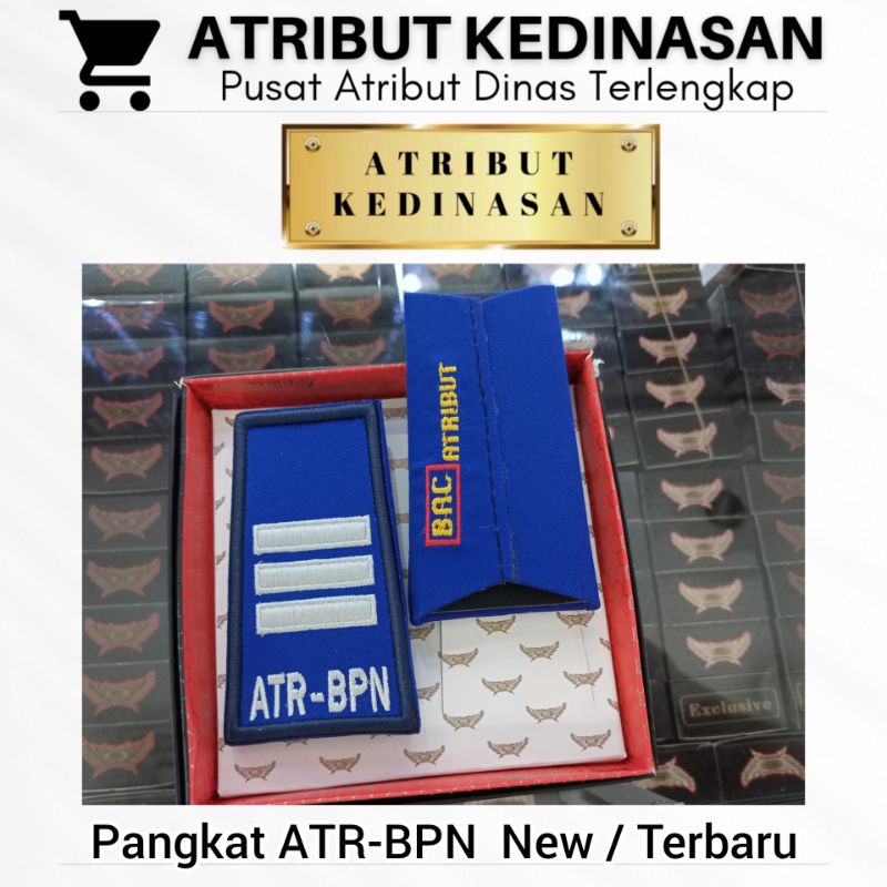 Jual Pangkat ATR BPN terbaru 2C BAC ATRIBUT | Shopee Indonesia