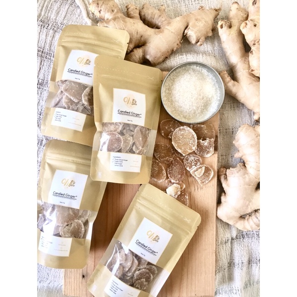 Jual Crystallized Ginger/Ginger Candy - Manisan Jahe Ohmyjahe 60g ...