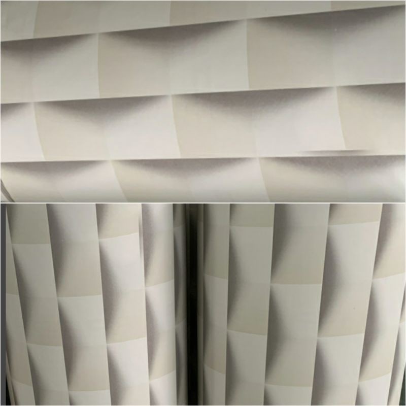 Jual wallpaper sticker dinding motif bata warna abu | Shopee Indonesia