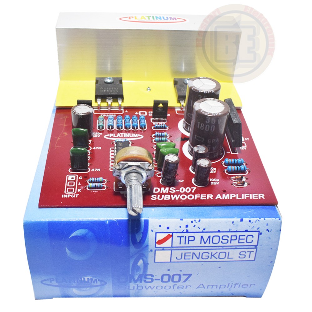Jual Kit Power Amplifier Subwoofer Tip Mospec Platinum DMS 007 | Shopee Indonesia