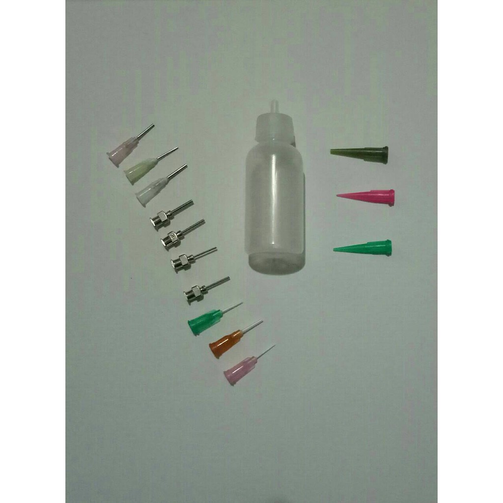 Jual HENNA BOTOL APLIKATOR VARIAN JARUM | Shopee Indonesia