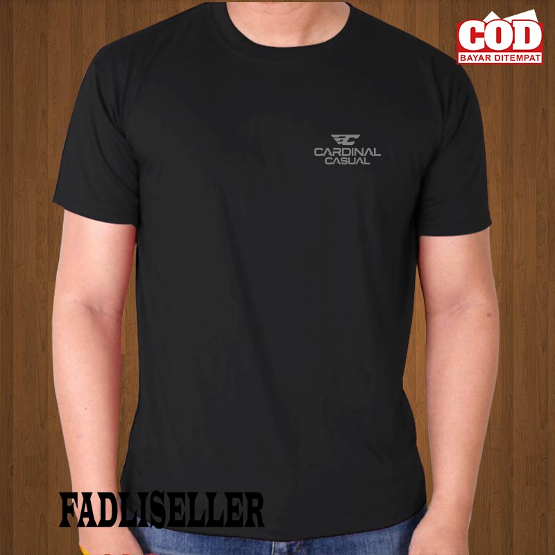 Jual BAJU KAOS PRIA WANITA LENGAN PENDEK / BAJU KAOS CARDINAL CASUAL ...