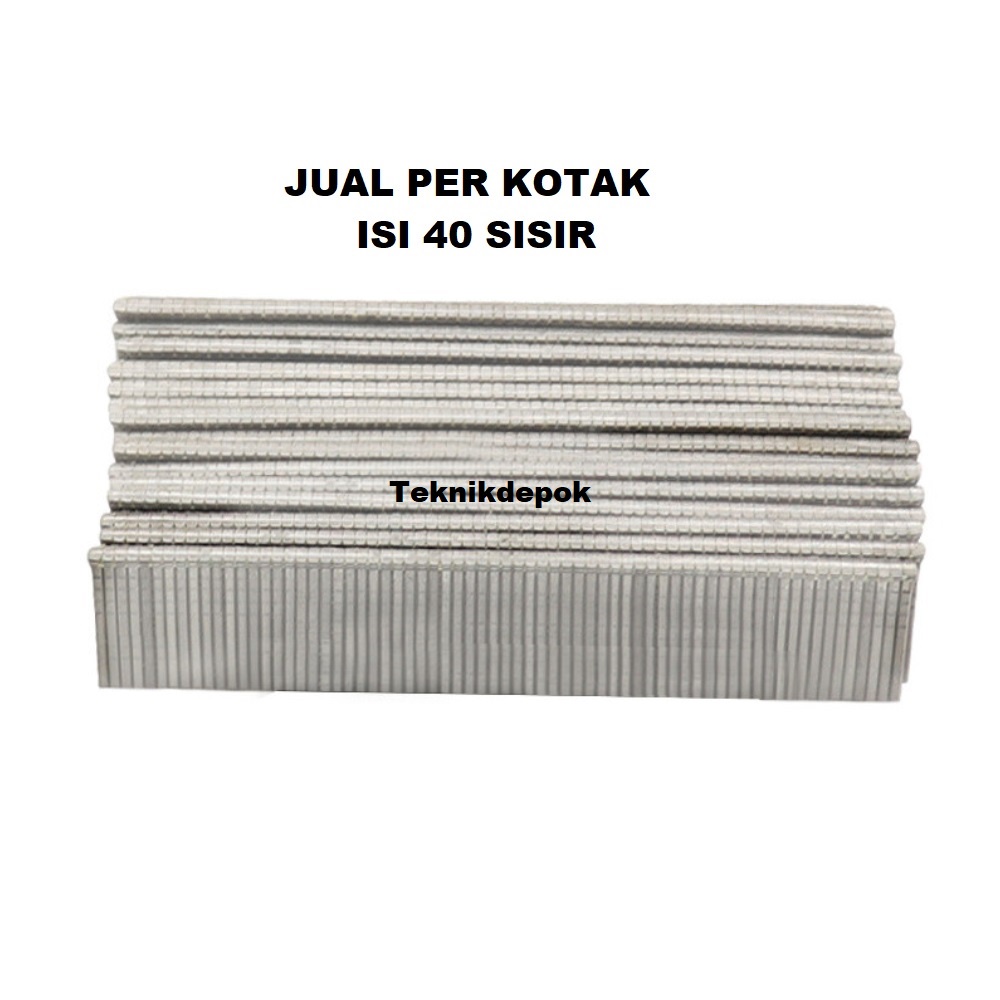 Jual PerKotak Mata Paku Tembak Kayu F 15 Air Nailer Stapler Gun Angin ...