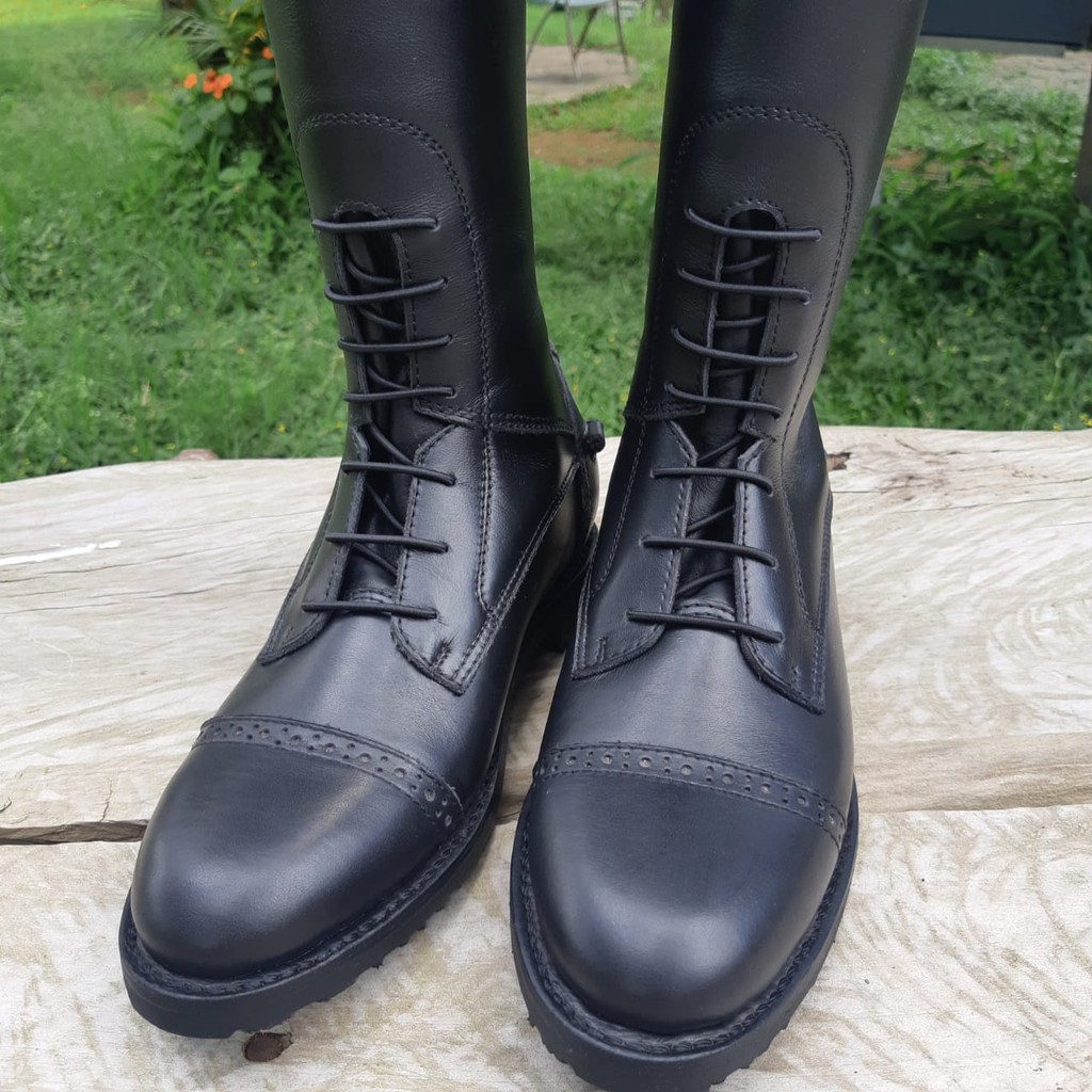 Jual Equigear Children Classic Equestrian Leather Horse Riding Boots ...