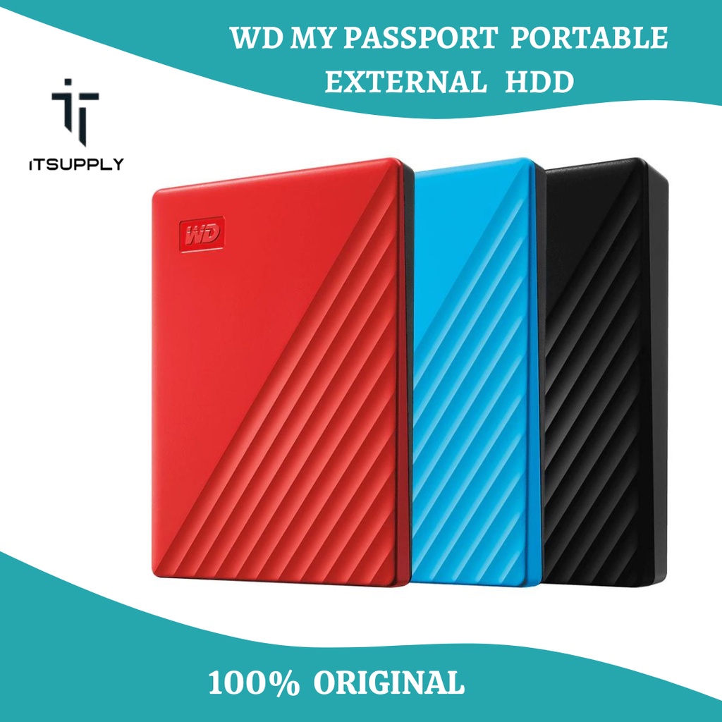 Jual Wd Western Digital My Passport Usb 3 0 Portable External Hdd Hard