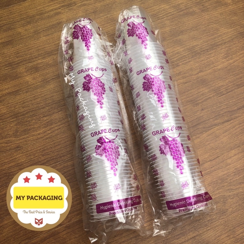 Jual Gelas CUP Gelas Kopi Gelas Aqua Plastik - isi 50pcs 220ml 220 ml ...