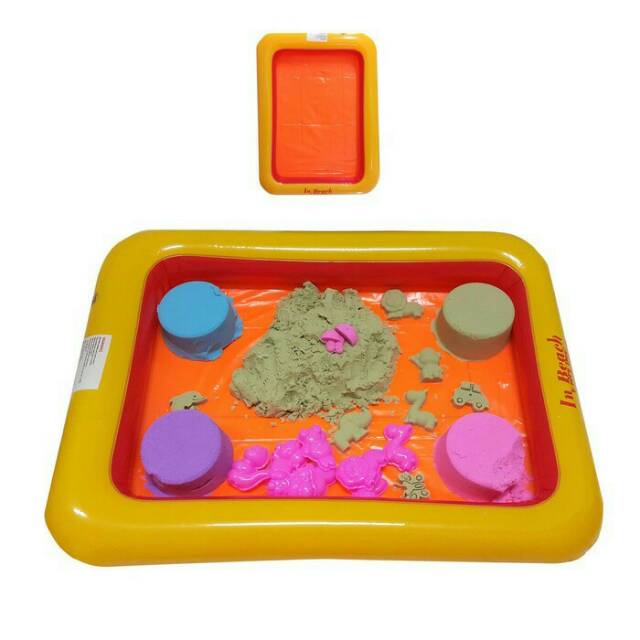 Jual Alas Main Pasir Ajaib Tatakan Sand Mainan Edukasi Anak | Shopee ...