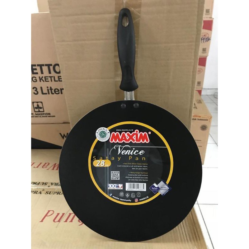 Jual satay pan maxim venice 28cm | Shopee Indonesia