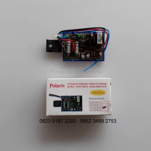 Jual Modul gachun 3 kabel Polaris-MK-29C 125W . UC3843AN W15NA50 ...