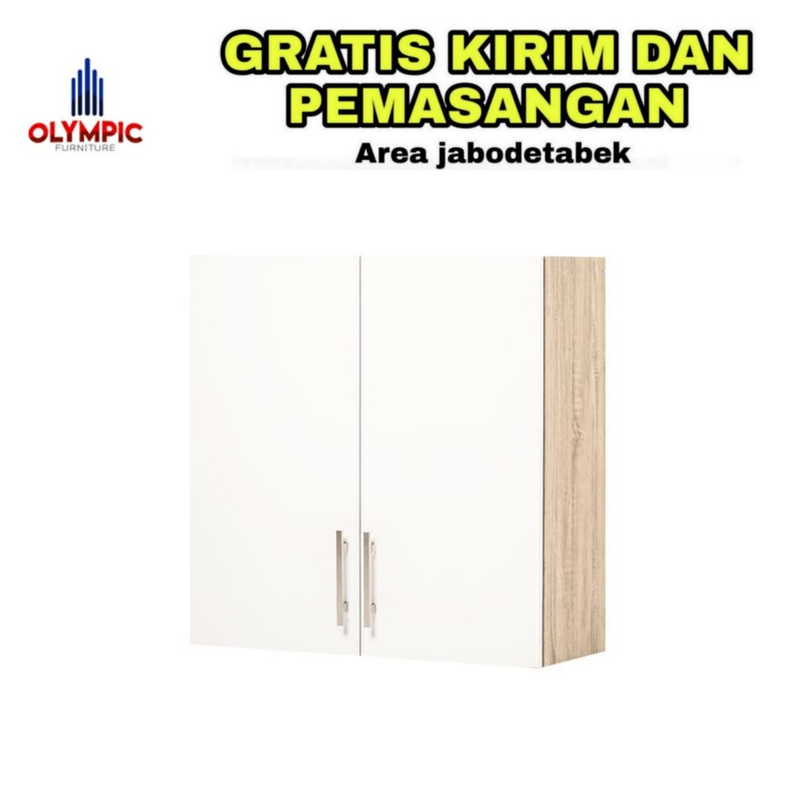 Jual Olympic Kitchen Set Atas 2 Pintu / Rak Dapur Atas / KAD MILLE ...