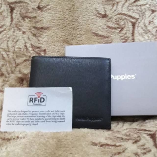 Jual Dompet ICON RFiD pria merk Hush Puppies Original-Genuine Leather ...