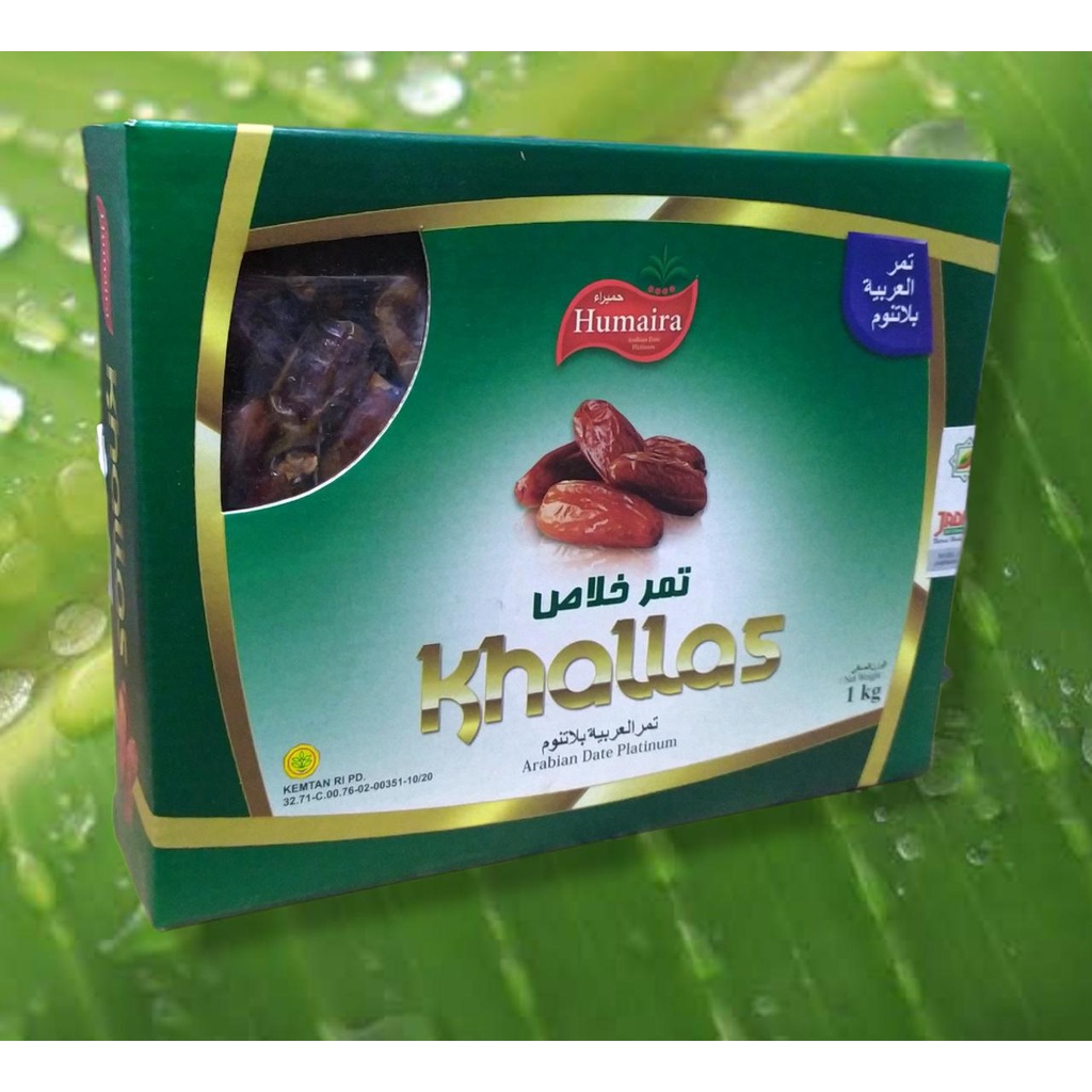 Jual kurma khalas HUMAIRA KHALLAS 1kg khalas 1 kg | Shopee Indonesia