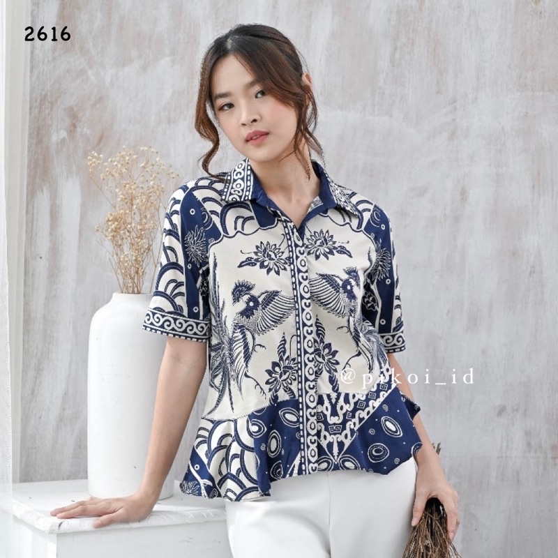 Jual Batik cewek murah / baju batik murah / atasan batik murah / baju ...