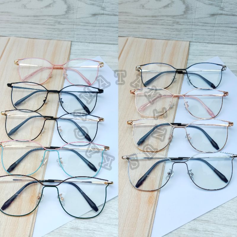 Jual Frame Kacamata wanita Trendy | kacamata minus | kacamata ...