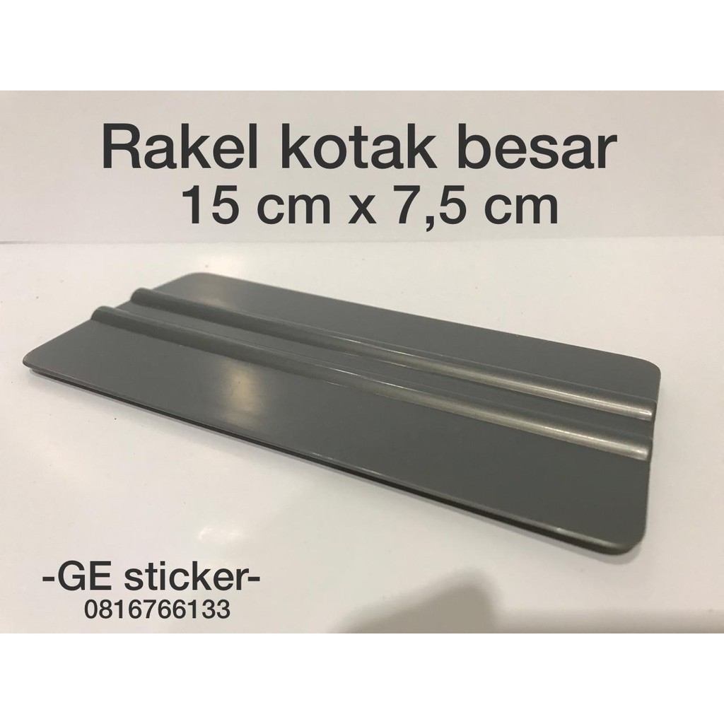 Jual Rakel / Kape / Scrapper Besar Grey 15cm x 7,5cm | Shopee Indonesia