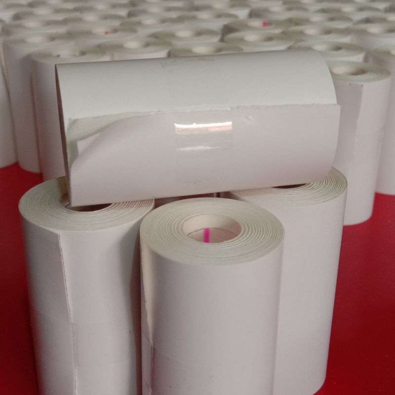 Jual kertas Thermal stiker label 58x30 label sticker termal tinggal ...