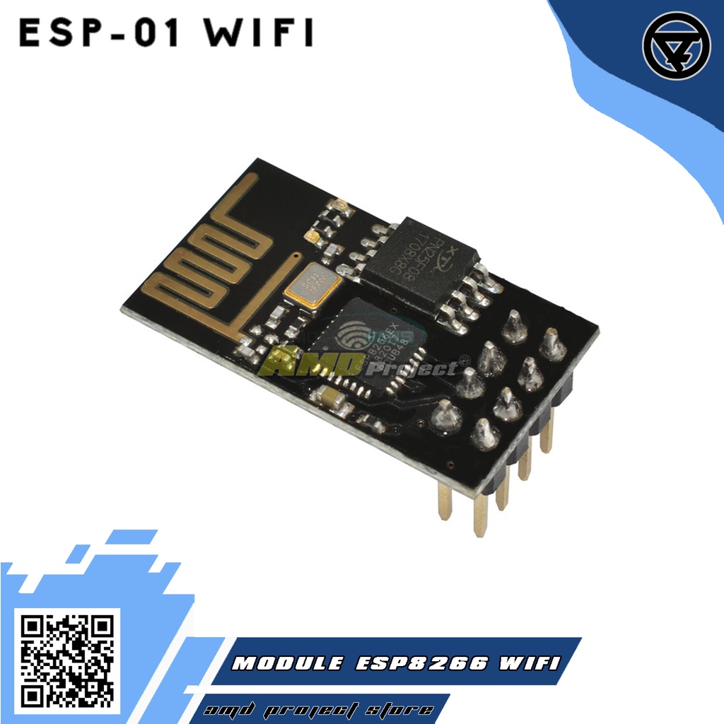 Jual ESP01 Module Wifi ESP8266 Wireless Arduino Uno R3 Mega Modul ESP-01 IOT | Shopee Indonesia
