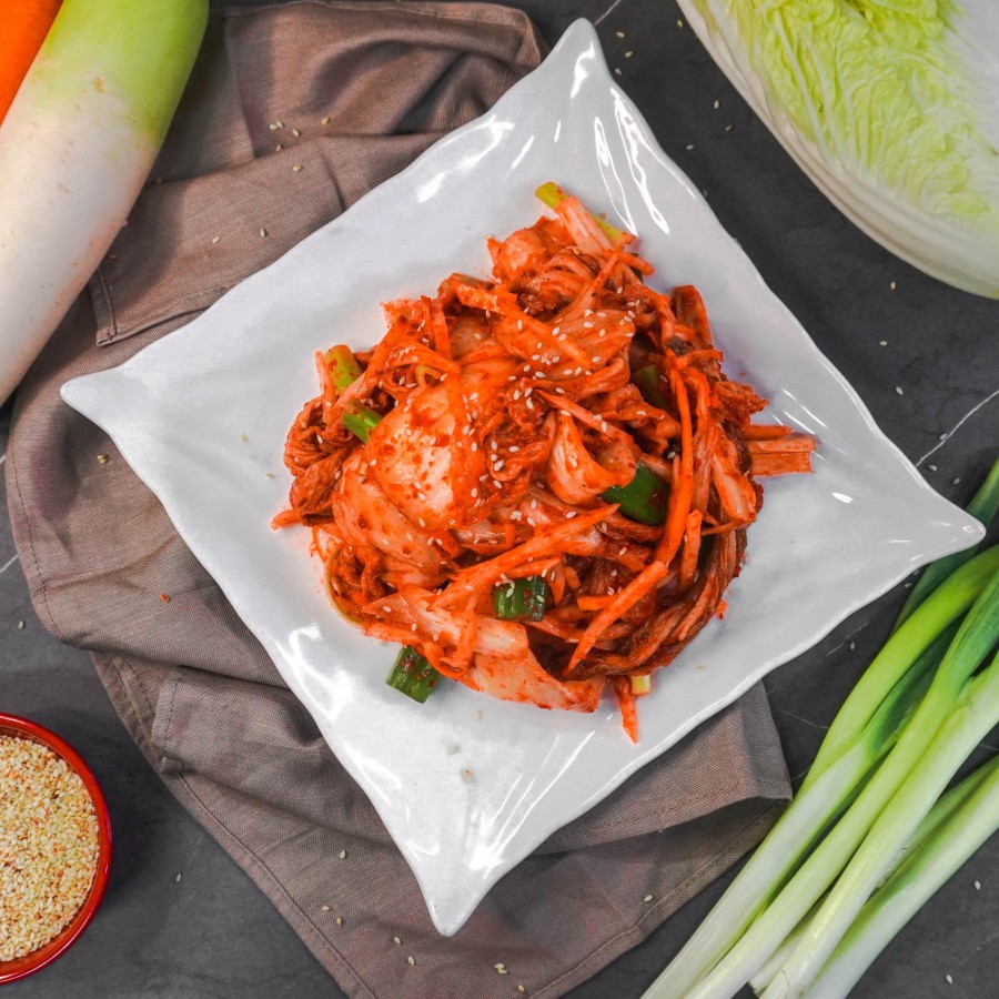 Jual Kimchi Mix SAMWON 1kg (Sawi Wortel Lobak) Freshly Made Kimci Korea ...