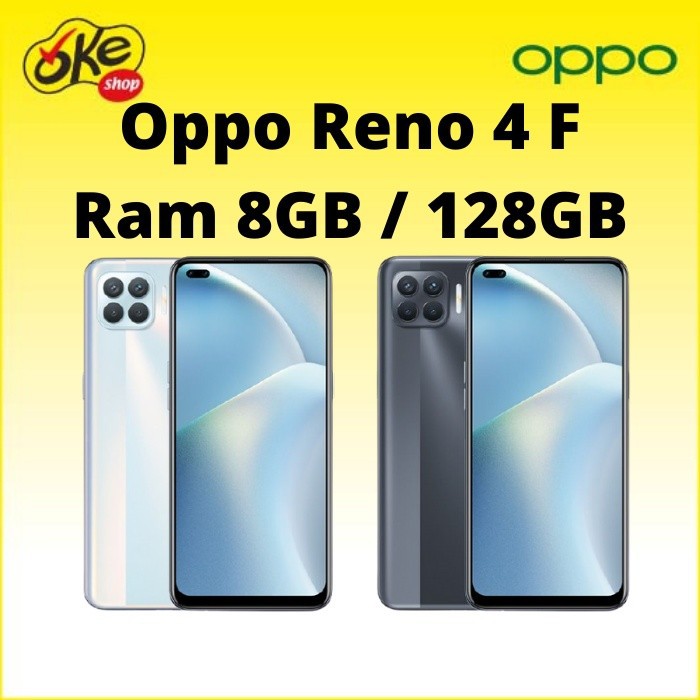 Jual Oppo Reno 4F smartphone (8GB / 128GB) | Shopee Indonesia