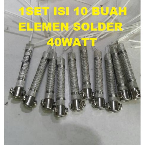 Jual Elemen Solder 40W 40 Watt Murah Elemen Pemanas Element for ...
