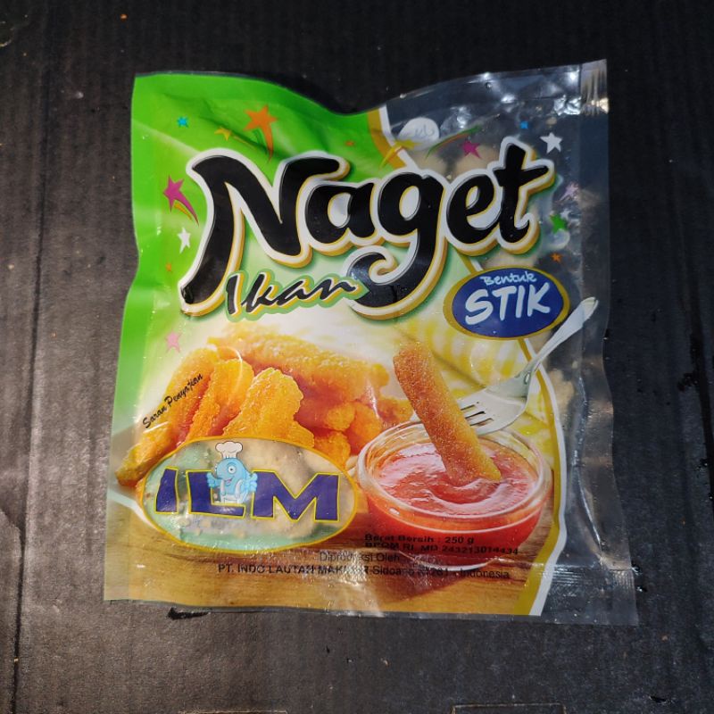 Jual Naget Nugget Ikan Stik Bakso ikan stik 250gr Premium ILM | Shopee ...