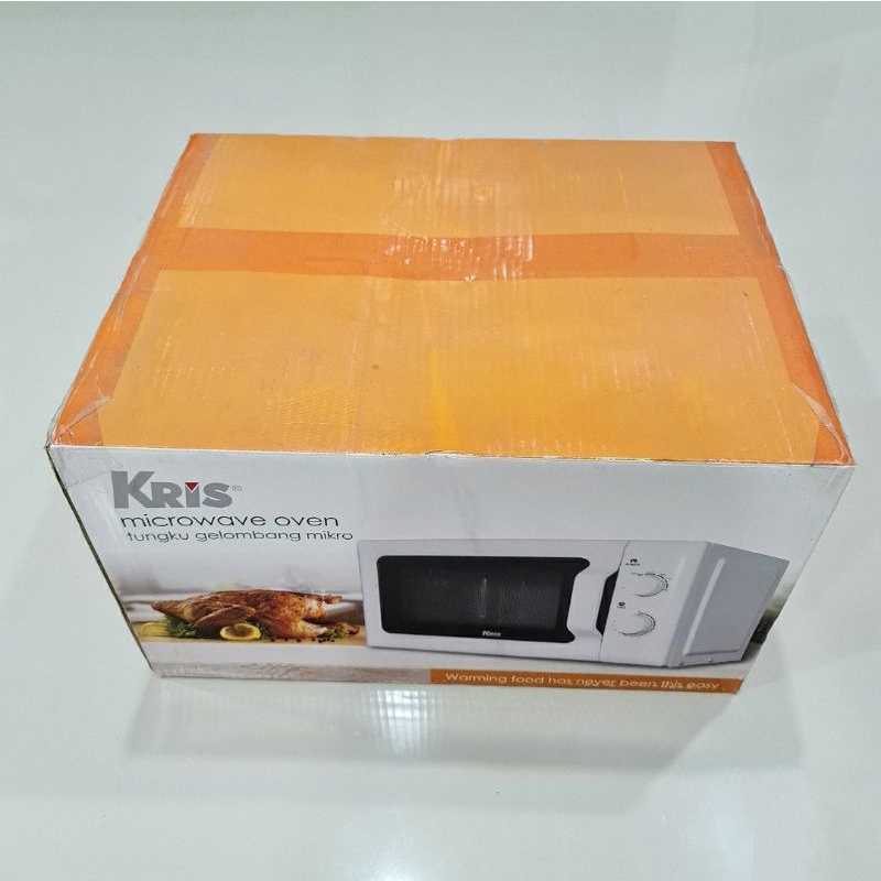 Jual Microwave Kris 20 liter White Original Resmi | Shopee Indonesia