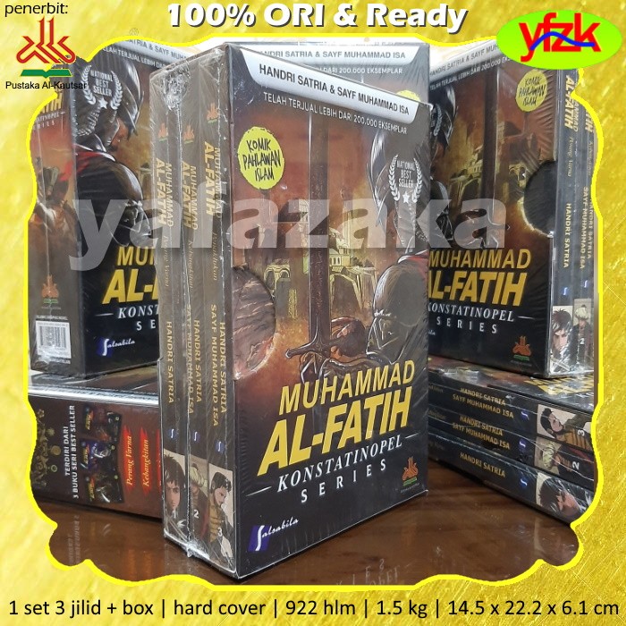 Jual Komik Muhammad Al-Fatih Konstatinopel Series 1 SET - Buku Islami ...