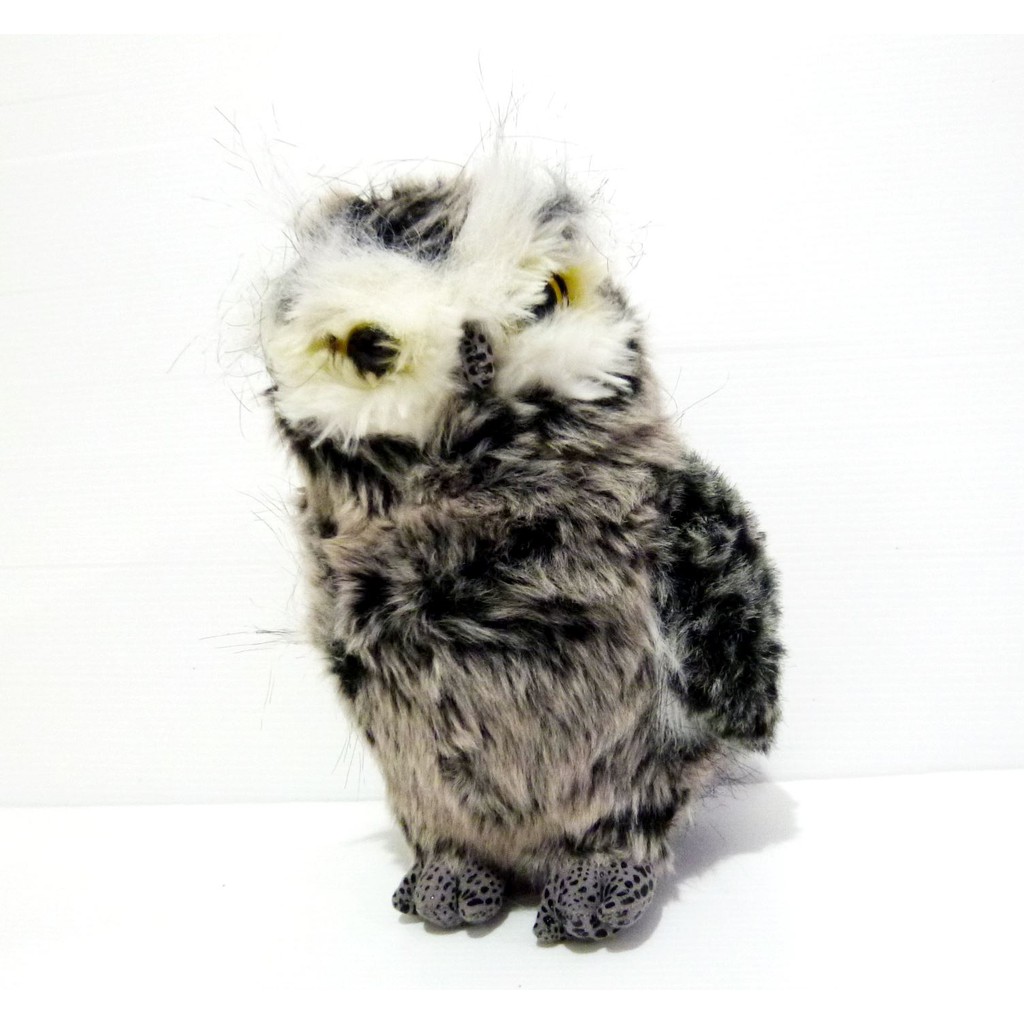 Jual Boneka Snowy Owl Burung Hantu Salju Original Aurora Realistic Rare ...
