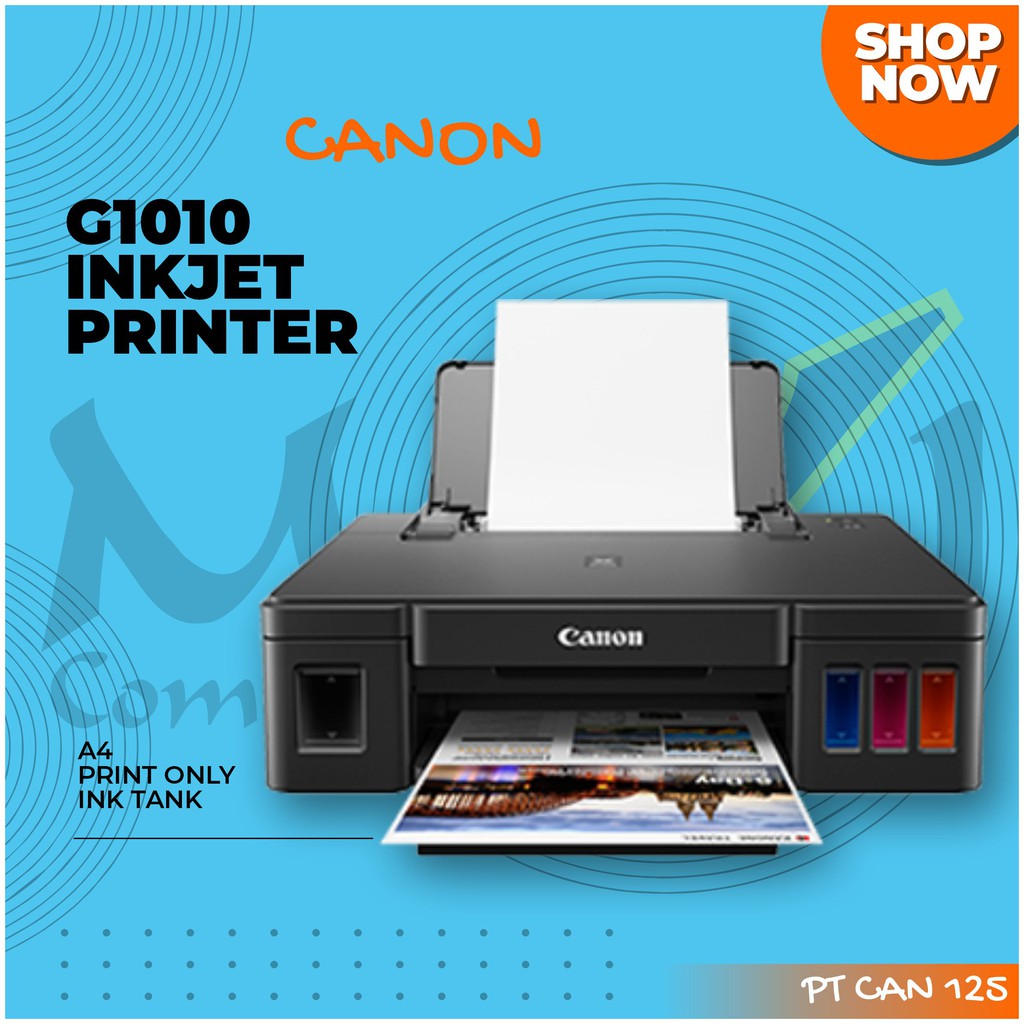 Jual Canon Pixma G1010 RefillAble Ink Tank for High Volume Printing A4 ...