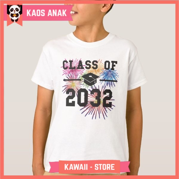 Jual Kaos Baju Anak Class of 2032 First Day of School First Grade ...