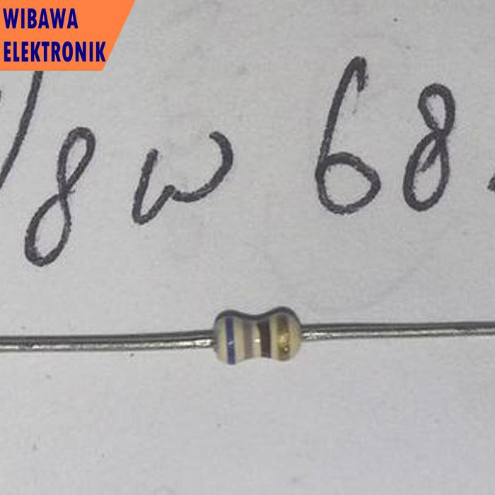 Jual Resistor R1/8W 68 Ohm Carbon Film Original Japan Bishele88 Ayo Beli | Shopee Indonesia