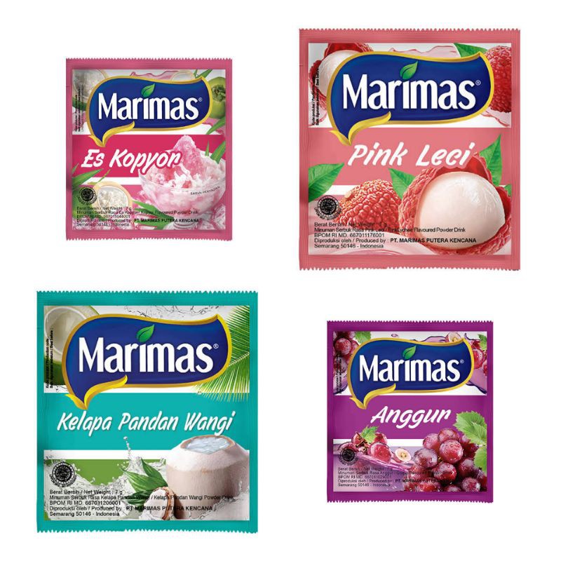 Jual MINUMAN SERBUK MARIMAS RENCENG (ISI 10 SACHET) | Shopee Indonesia